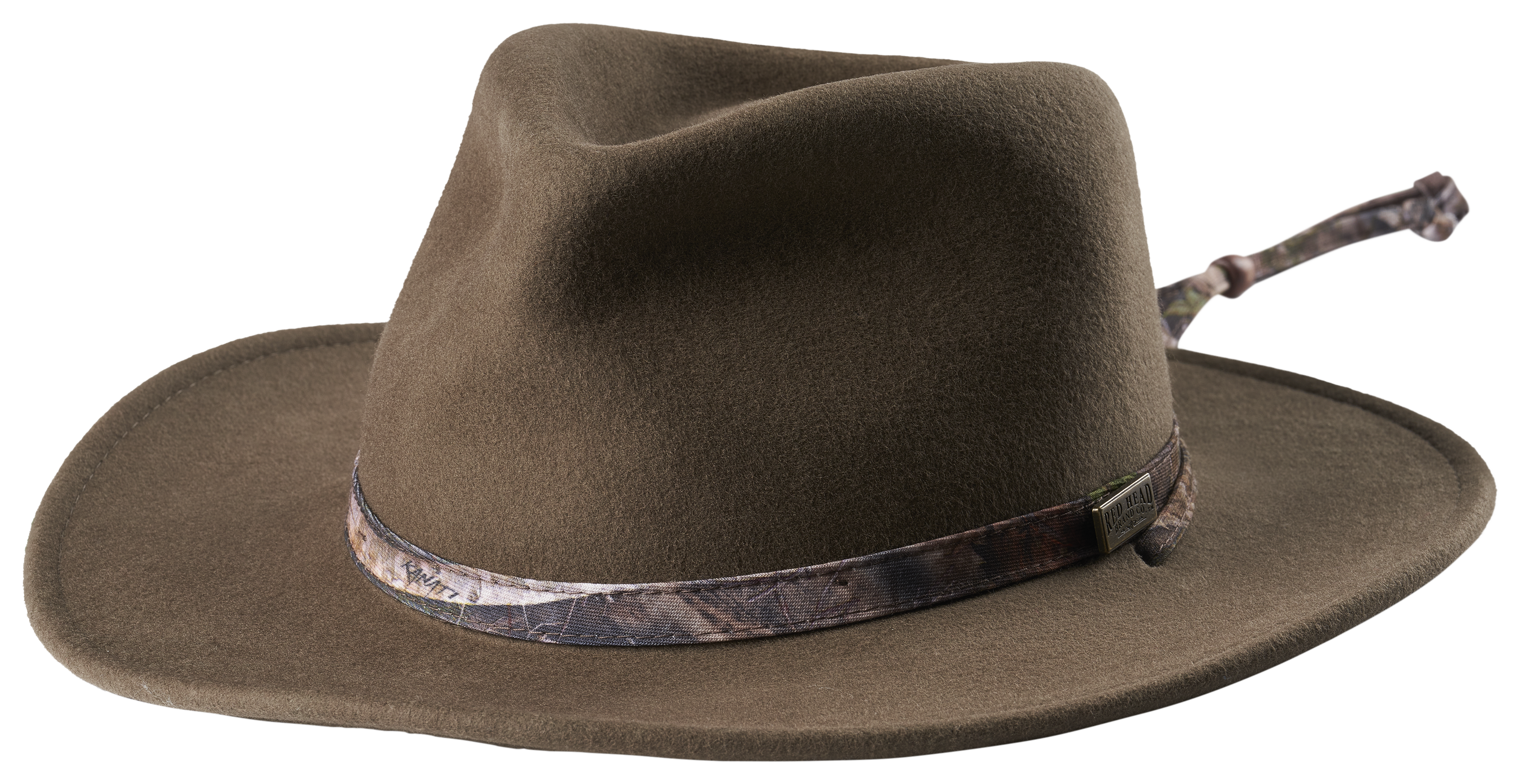 RedHead Wool Felt Camo Trim Hat with Earflaps for Men | Cabela's
